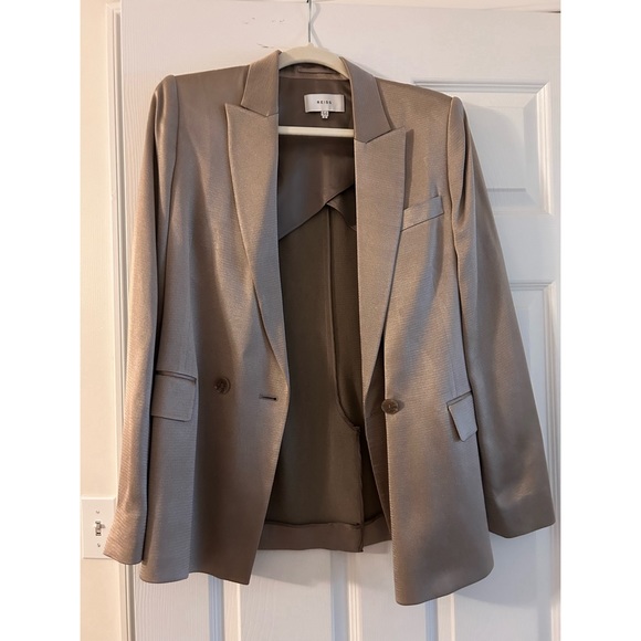 Reiss | Jackets & Coats | Reiss Metallic Blazer | Poshmark